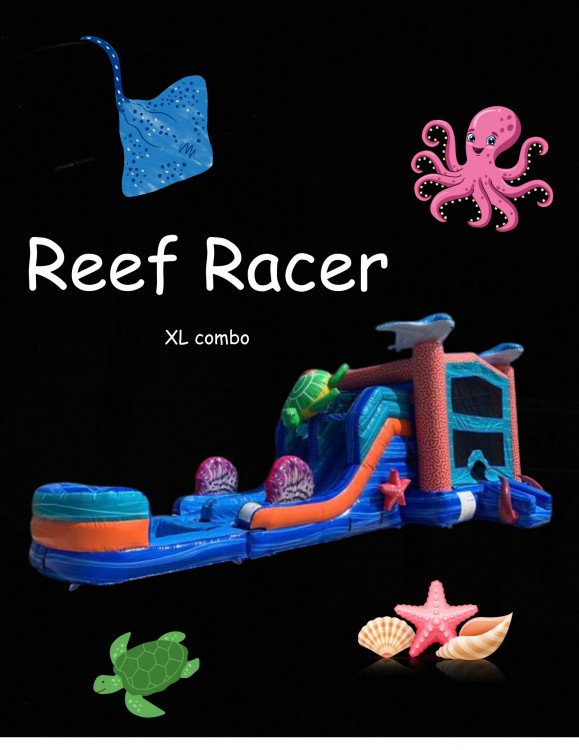 Reef Racer XL Combo - Big Time Slides Stockdale TX