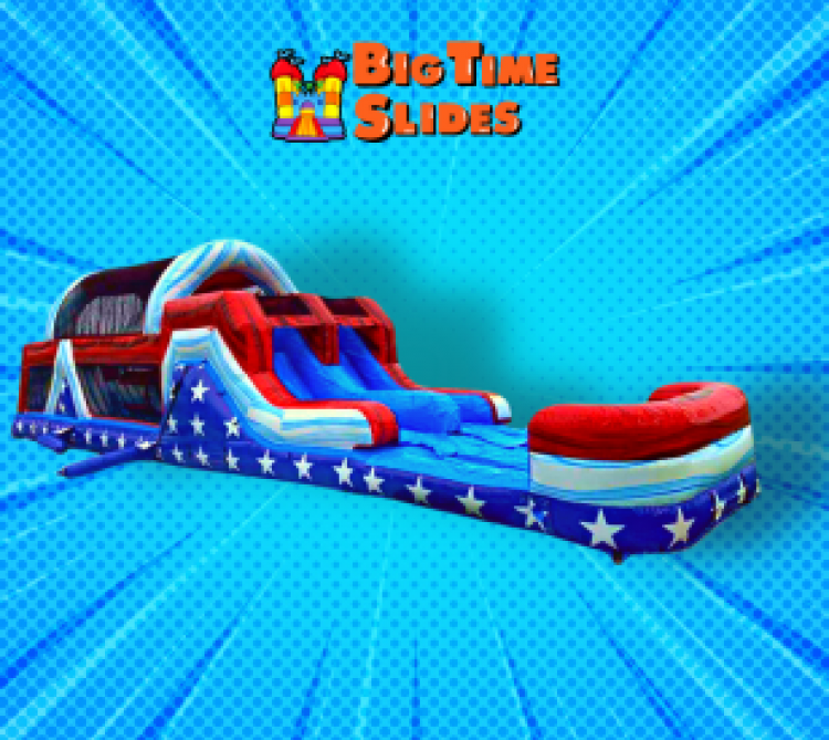Bounce House W/ Slide Rentals - Big Time Slides Stockdale TX